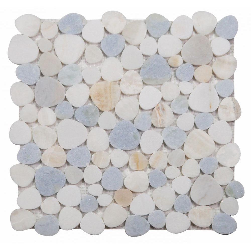 Elysium Tiles Aphrodite Marina 12" x 12" Marble Mosaic Tile – AMA ...