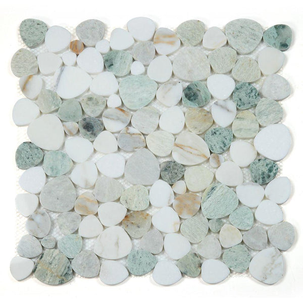 Elysium Tiles Aphrodite Spring 12" x 12" Marble Mosaic Tile – AMA ...
