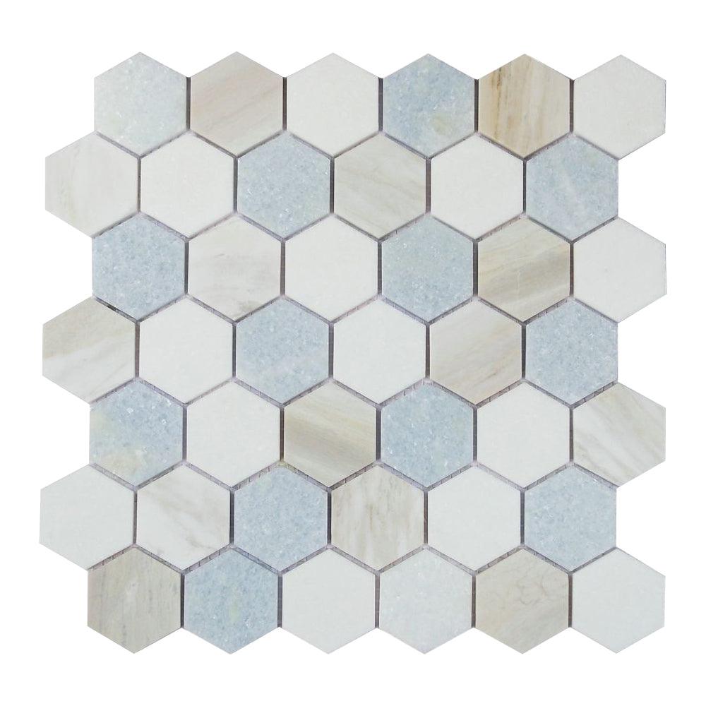 Elysium Tiles Hexagon Sky (2 Elysium Tiles Hexagon Sky (2