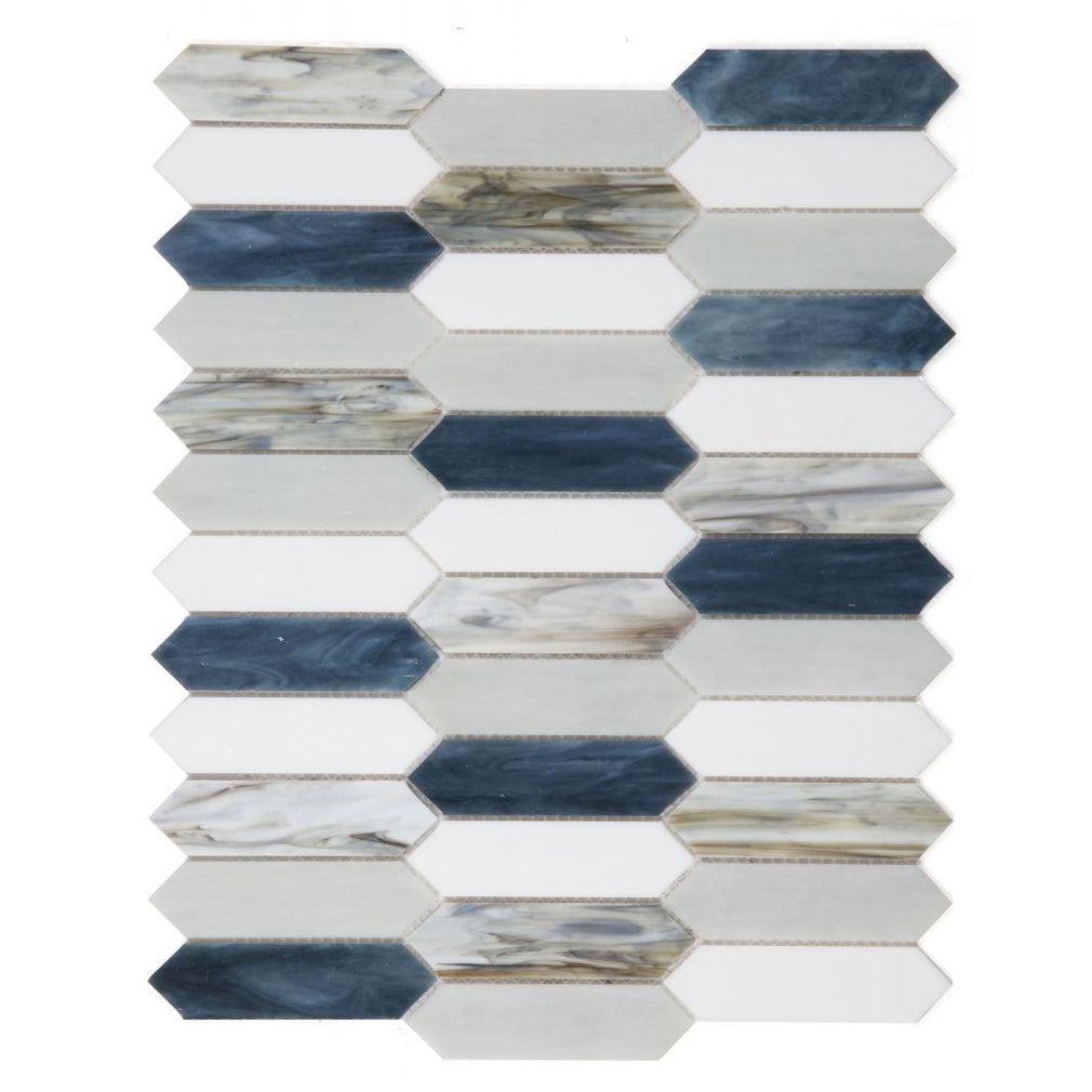 Elysium Tiles Newport Arrow Beach 10.25" x 12.5" Mosaic Tile – AMA ...