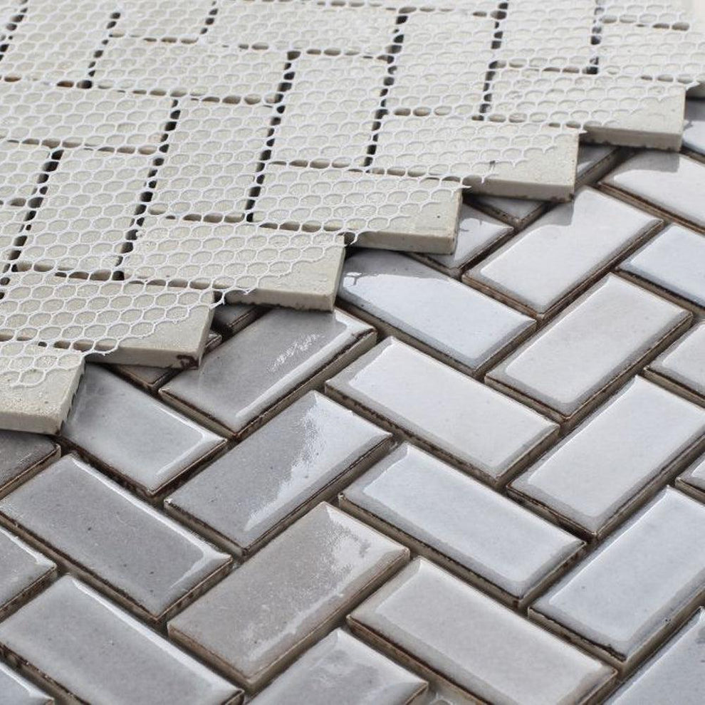 Elysium Tiles Tango Grey 9.5" x 11" Porcelain Mosaic Tile – AMA StoneWorks