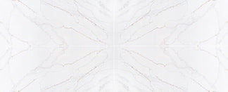 Raphael Stone Calacatta Romano Polished 126" x 63" Quartz Slab – AMA ...
