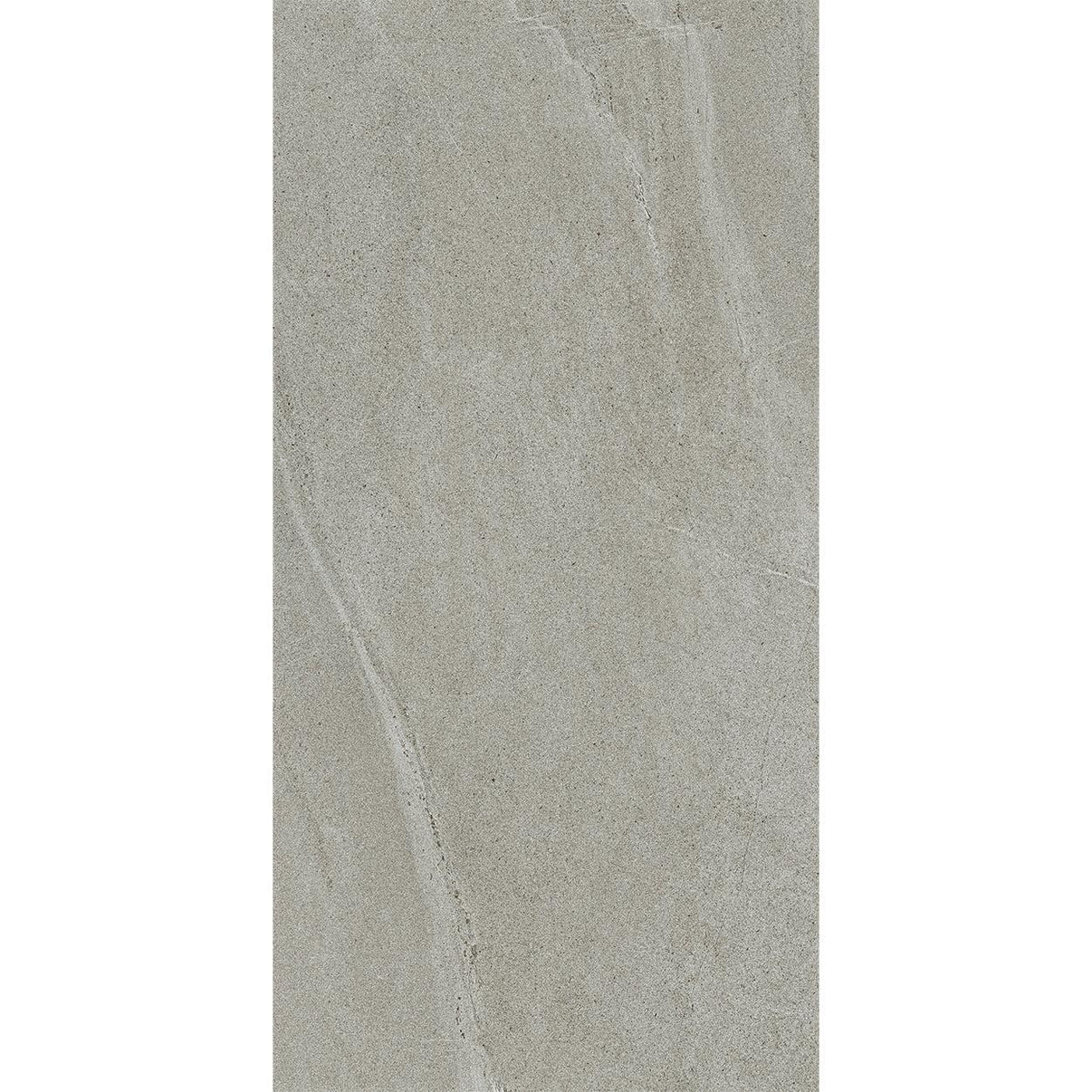 Siena Decor Limestone Collection Ash 12" x 24" Matte Porcelain Tile ...